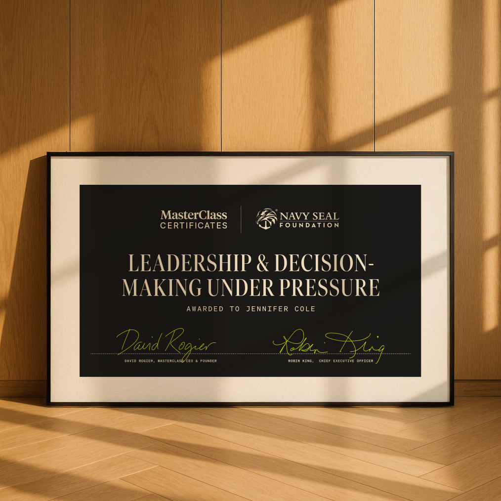 MasterClass Certificates